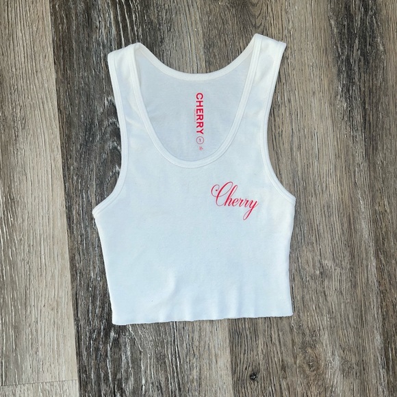 Cherry LA | Tops | Cherry American Classic Tank Seen On Stassie Baby ...